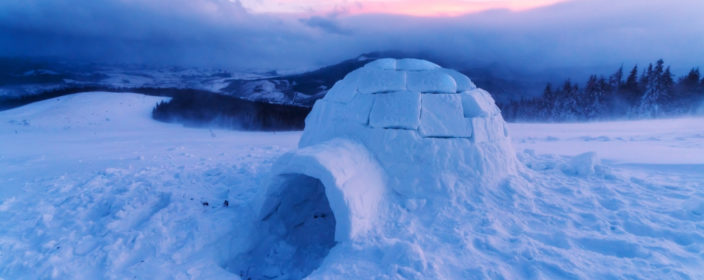 GUTSCHEIN: Schlafen im Iglu mit HP, Nachtwanderung & Wellness - 129€