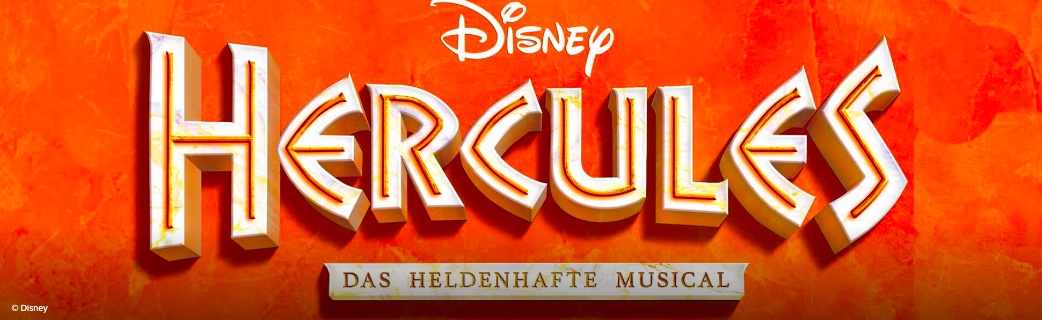 Hercules Musical - Weltpremiere in Hamburg! Ticket + Hotel / 105€