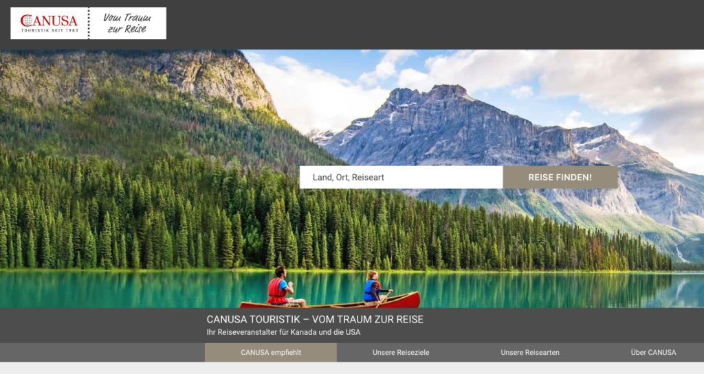 CANUSA - Der Reiseveranstalter für Nordamerika im Überblick