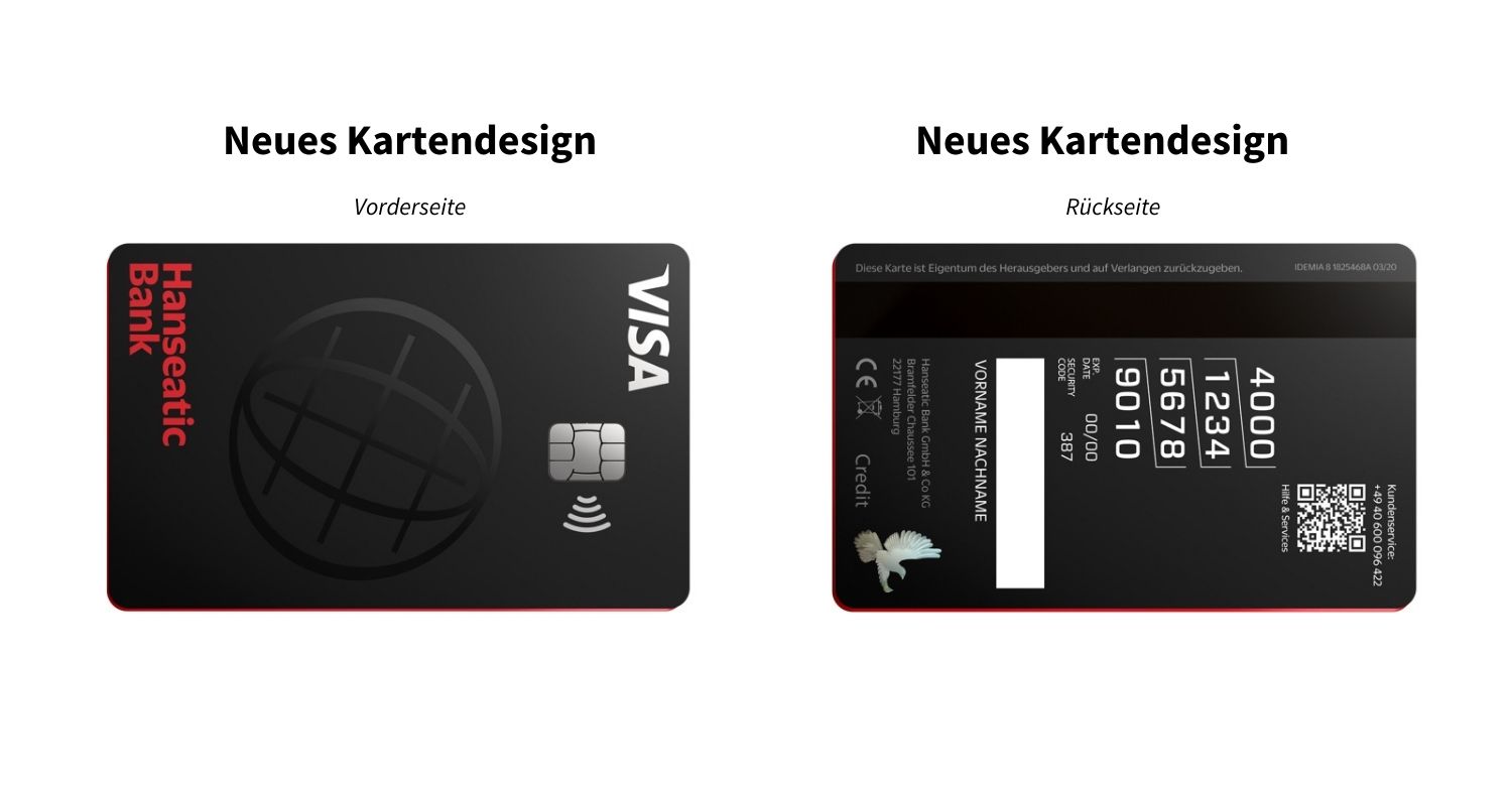 Hanseatic Bank GenialCard Design Update: Alle Neuerungen im Überblick