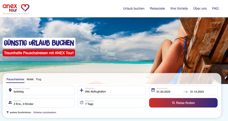 ANEX Tour - Informationen, Erfahrungen und Angebote - 2025