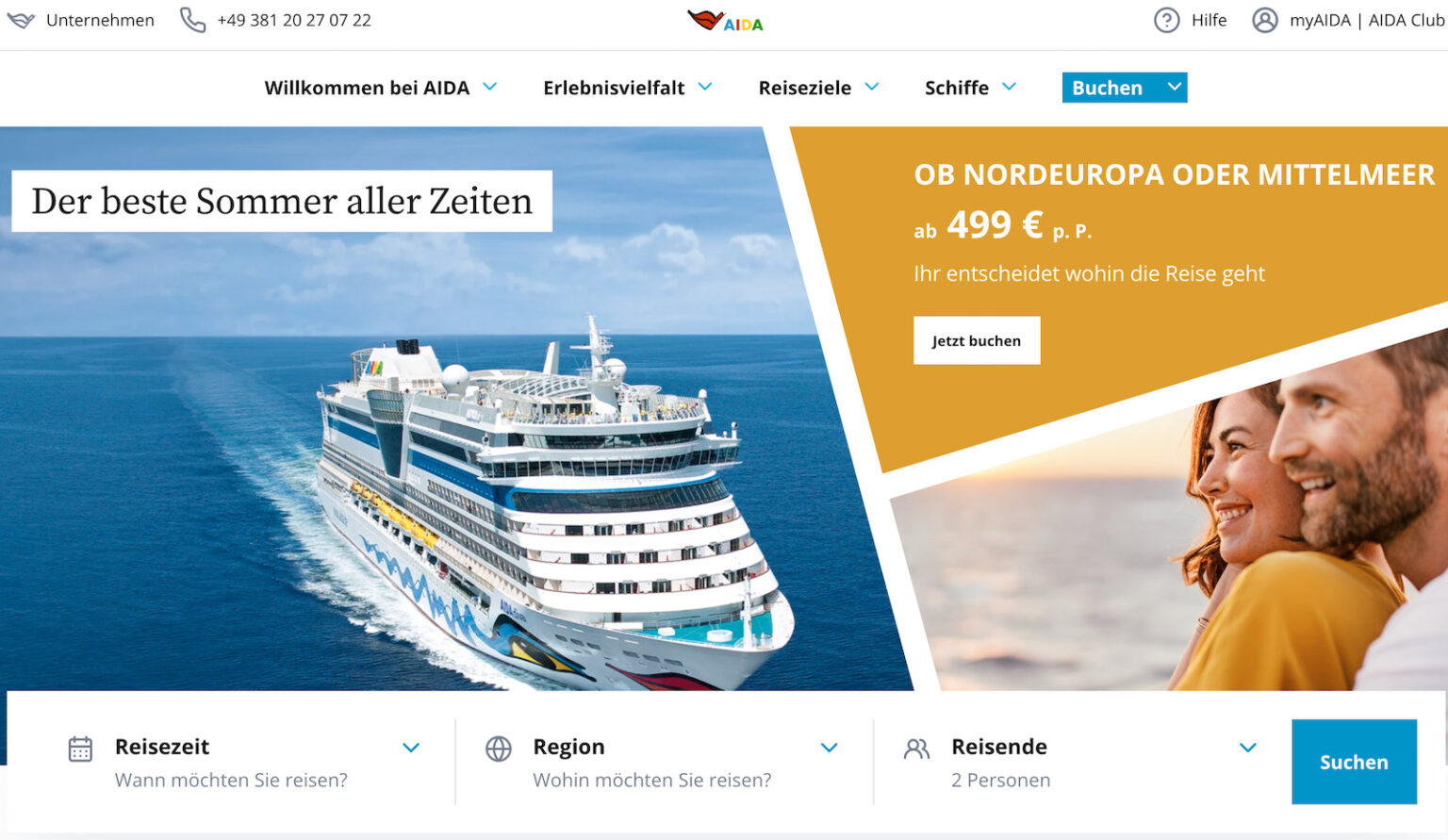 AIDA - Erfahrungen, Informationen & Angebote (2025)