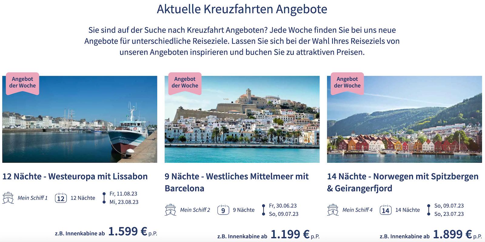 Fabelhafte Tui Cruises Einreisebestimmungen Ebenbild