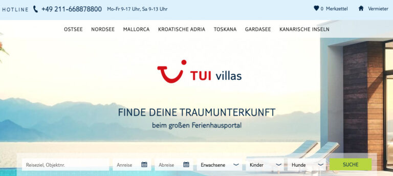 TUI Villas - Infos, Angebote und Erfahrungen (2025)