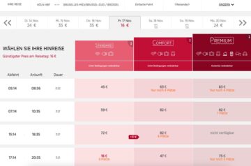 Thalys Tickets sichern und ab 9€ nach Belgien o. Frankreich reisen