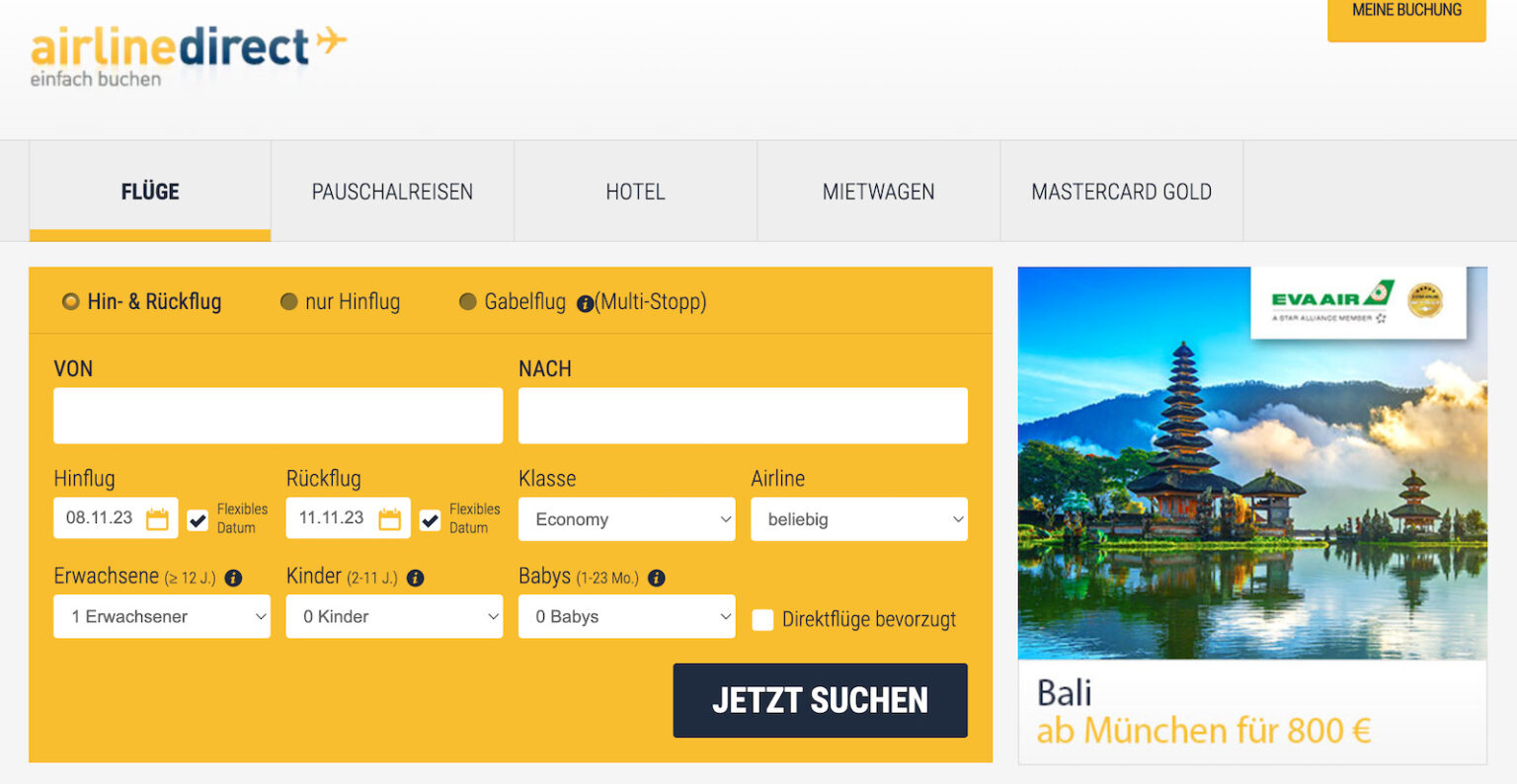 airline direct - Erfahrungen, Infos und Angebote - 2025