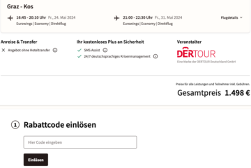 DERTOUR Gutschein: bis zu 60% Rabatt | Oktober 2025